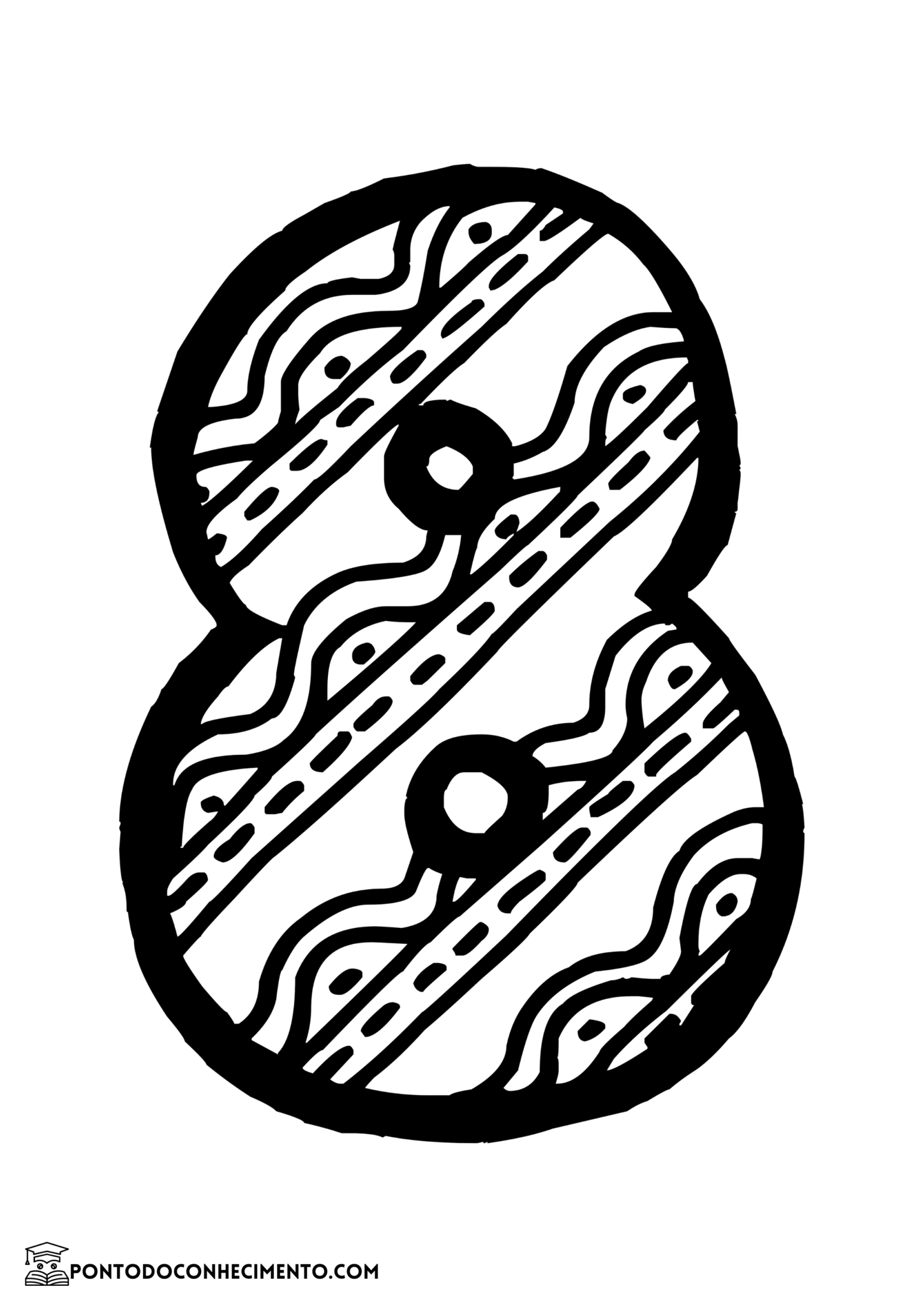 Números para colorir: Educação Infantil - Ponto do Conhecimento