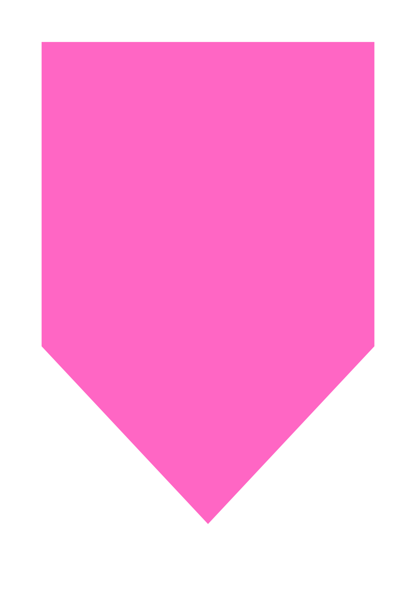 Bandeirolas para imprimir: Varias cores e formatos - Ponto do Conhecimento