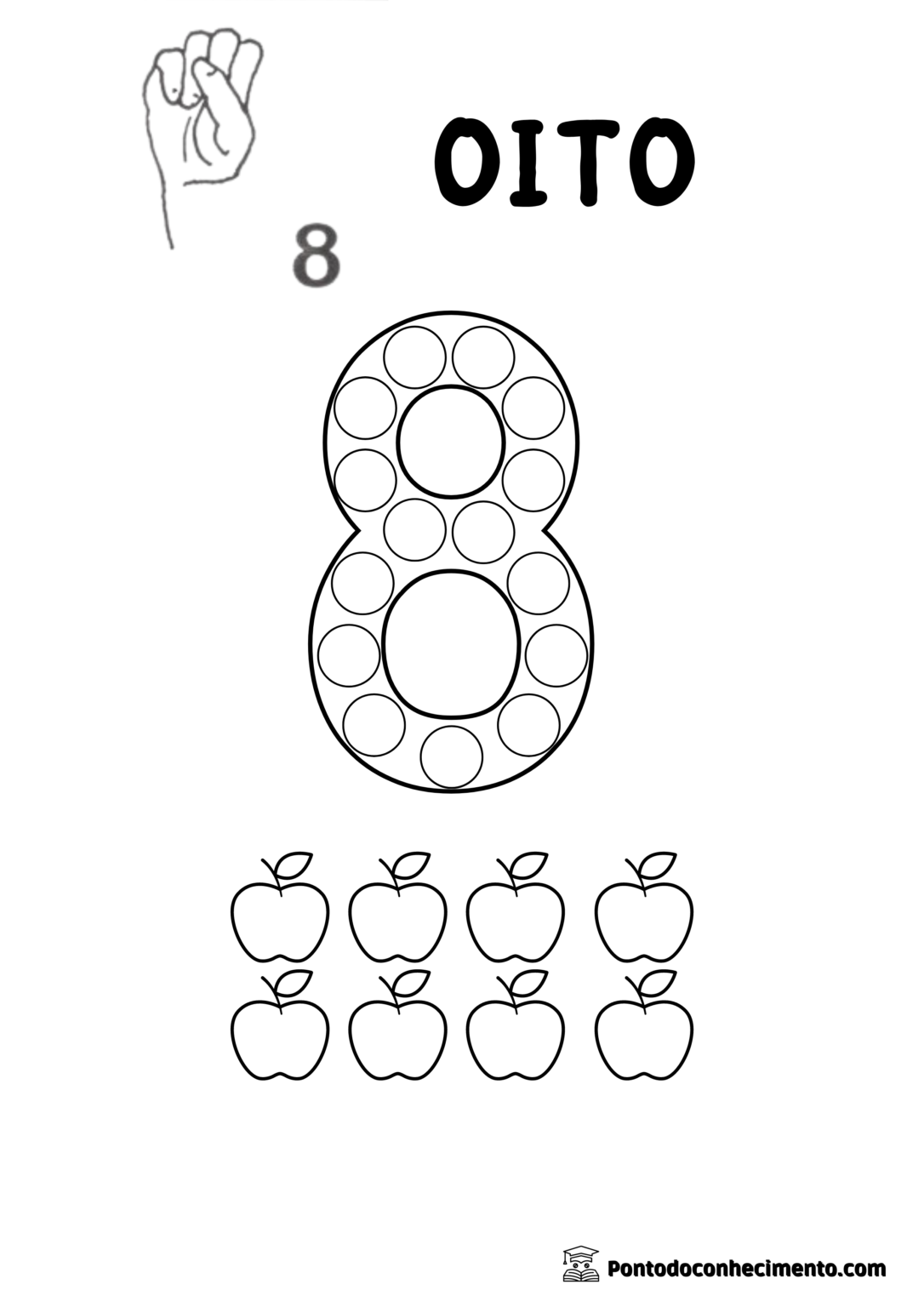 Números em libras: Atividades inclusivas para todos - Ponto do Conhecimento