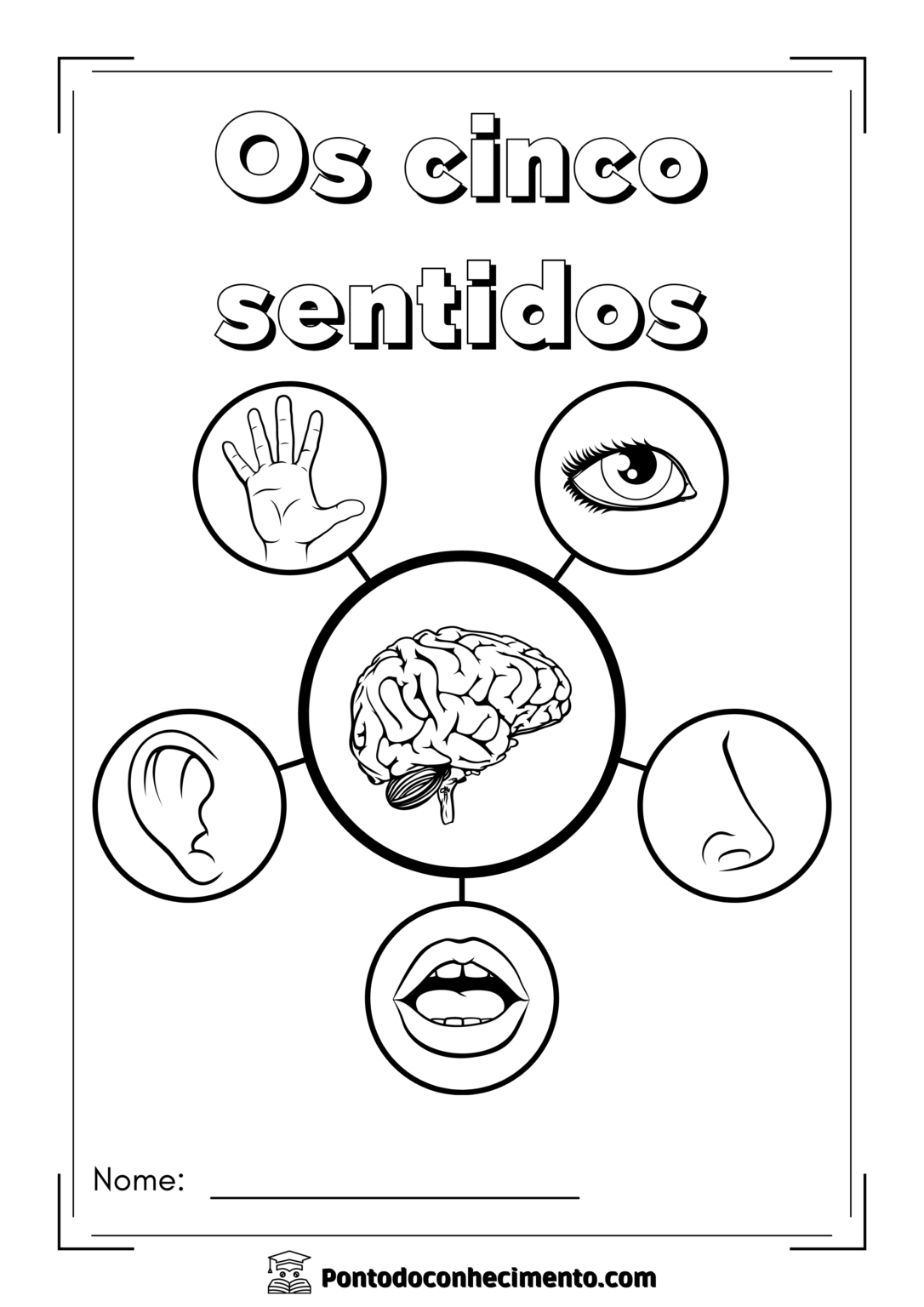 Os cinco sentidos: Educação Infantil - Ponto do Conhecimento