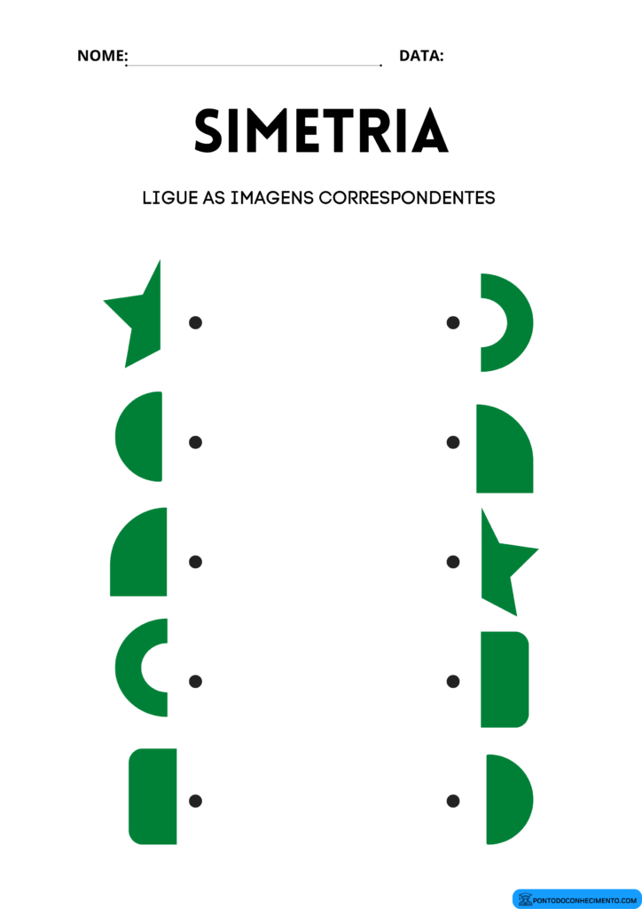 Atividades para o ensino de Simetria - Ponto do Conhecimento