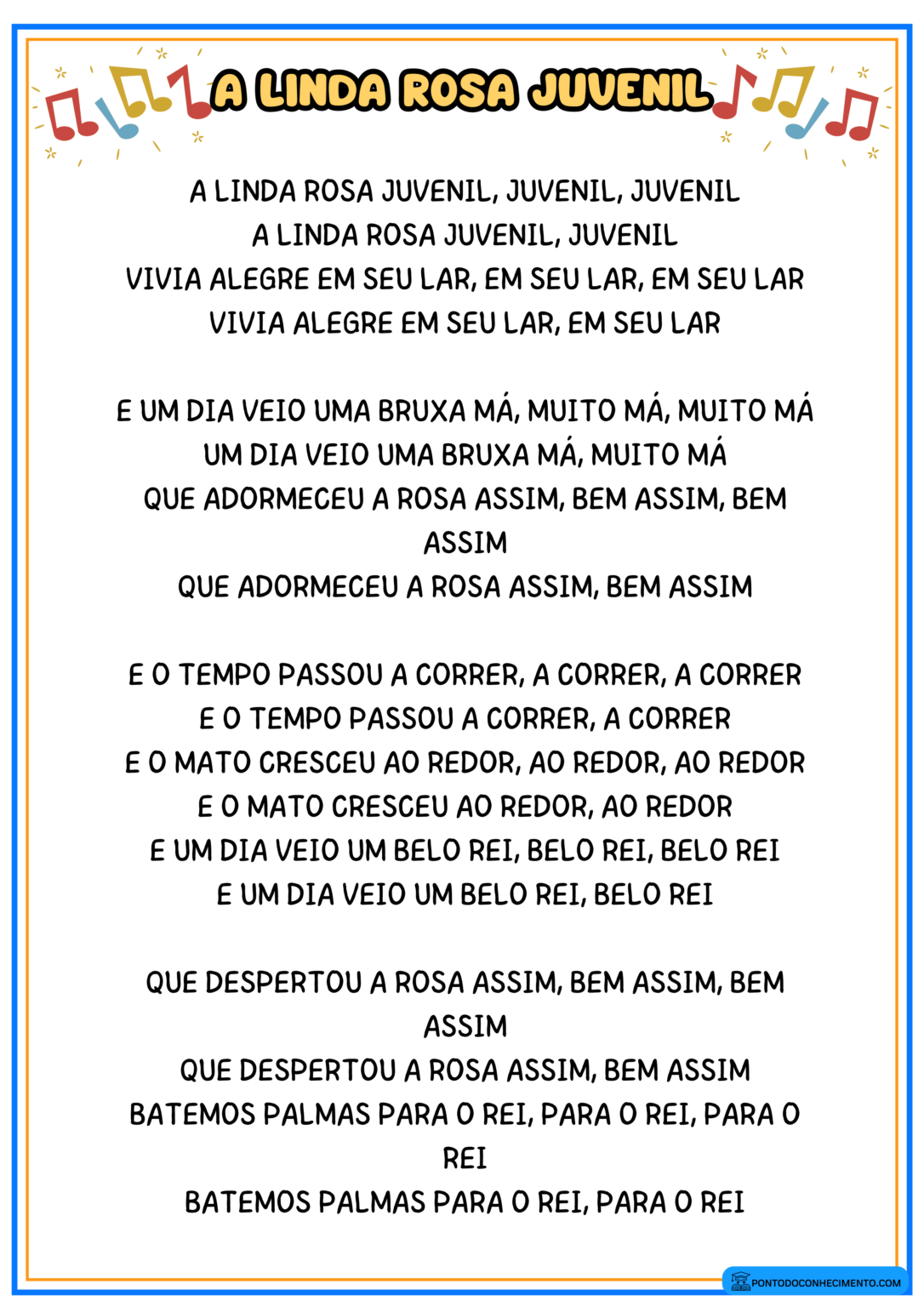 A linda rosa juvenil - Ponto do Conhecimento