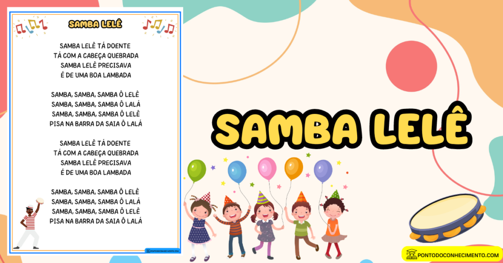 Arquivo de letra Samba lelê - Ponto do Conhecimento