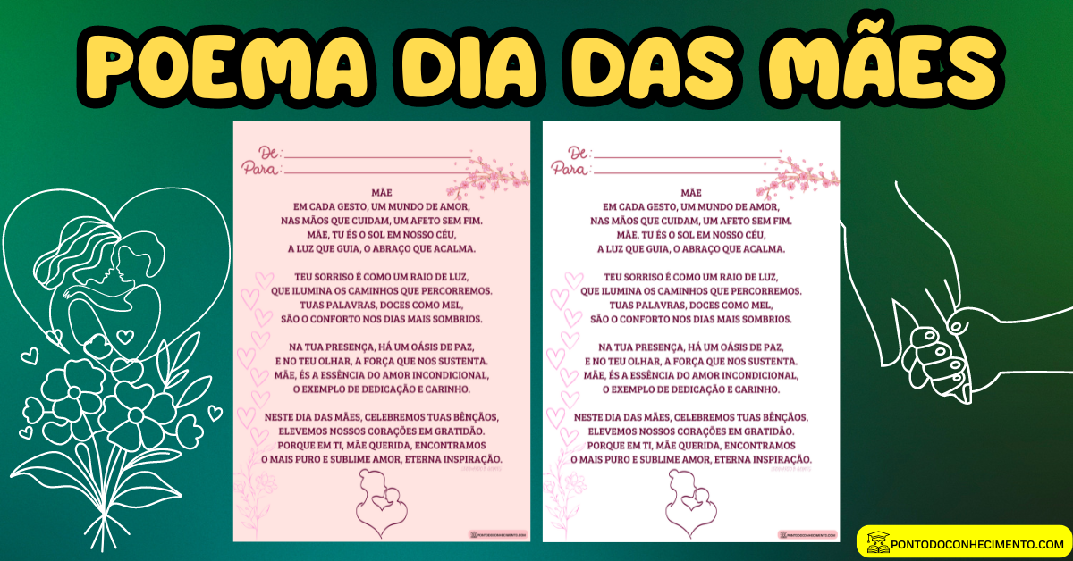 Poema dia das mães - Ponto do Conhecimento