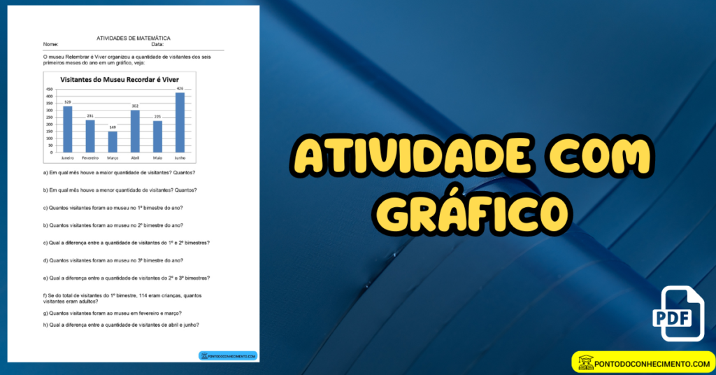 Arquivo de Atividade de matemática com gráfico - Ponto do Conhecimento Arquivo de Atividade de matemática com gráfico - Ponto do Conhecimento