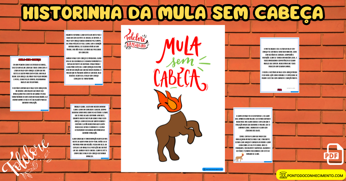 Historinha da Mula sem cabeça - Ponto do Conhecimento