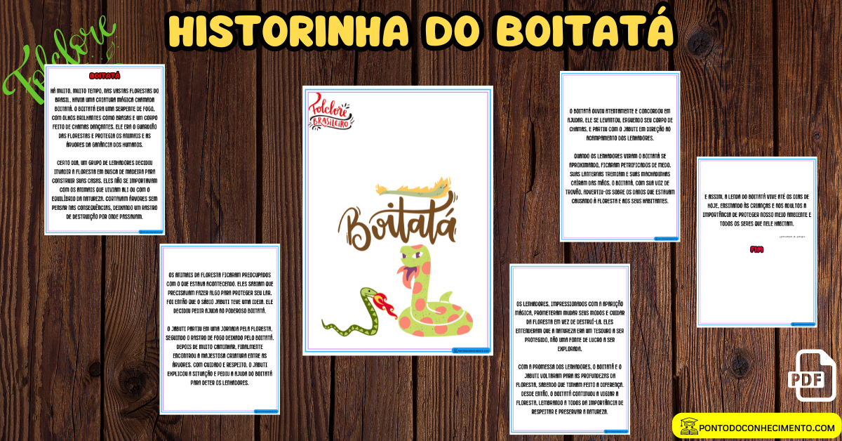 Historinha do Boitatá - Ponto do Conhecimento