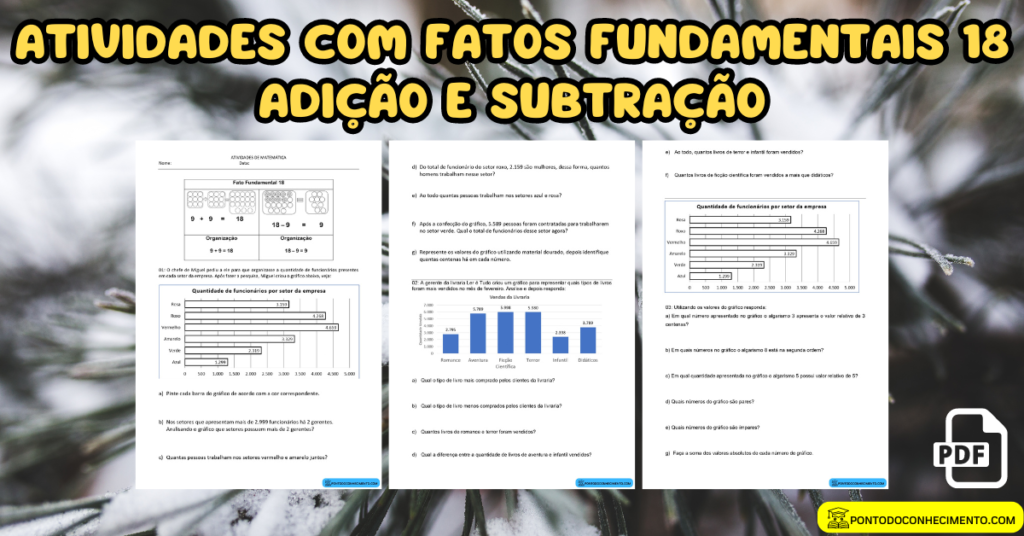 Arquivo de Exercícios de adição e subtração com fato fundamental 18 ... Arquivo de Exercícios de adição e subtração com fato fundamental 18 ...