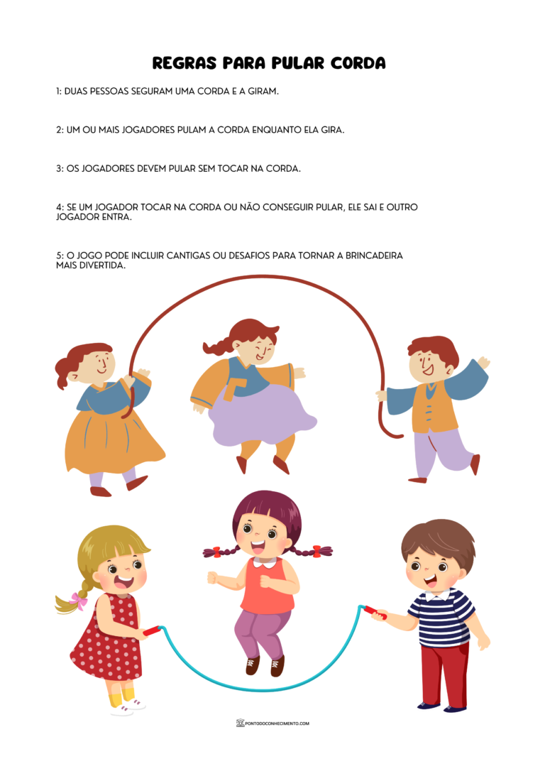 Como brincar de Pular corda - Ponto do Conhecimento